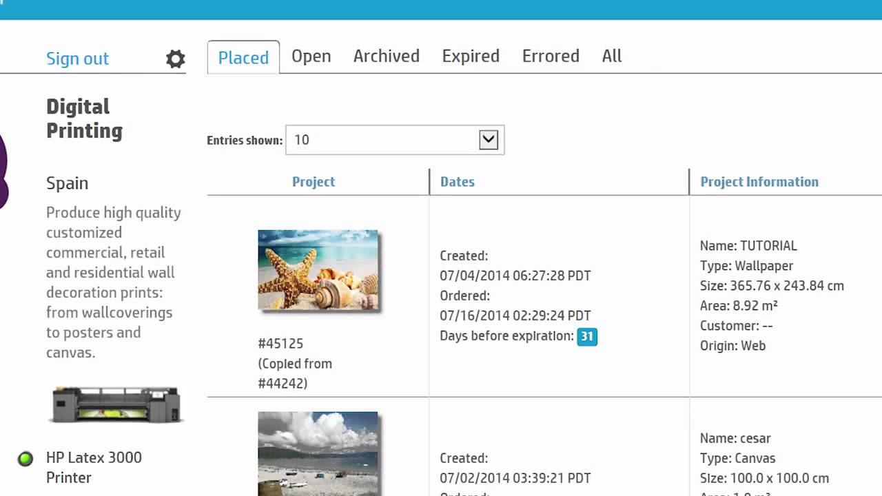 Learn about the innovative, easy to use HP WallArt dashboard - YouTube