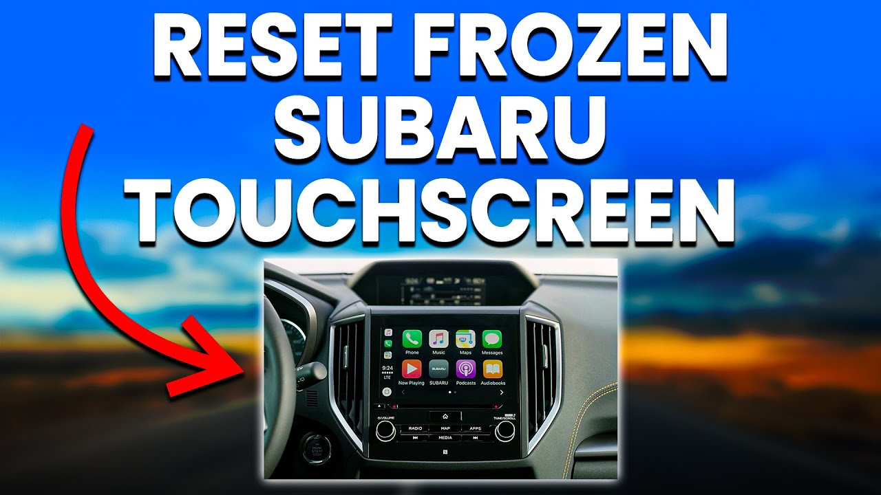 Frozen Subaru Touchscreen (Causes And How To Reset) - YouTube