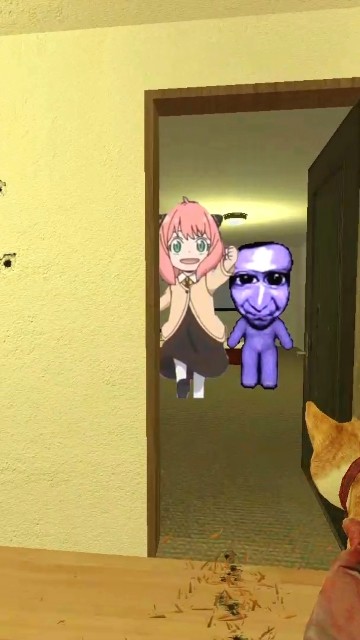Ao Oni And Anya Chasing in Liminal Hotel Nextbots Gmod - YouTube