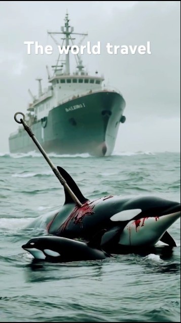 Heartfelt Brave Rescue Story of A Giant XOrca in the Arctic Ocean. # ...