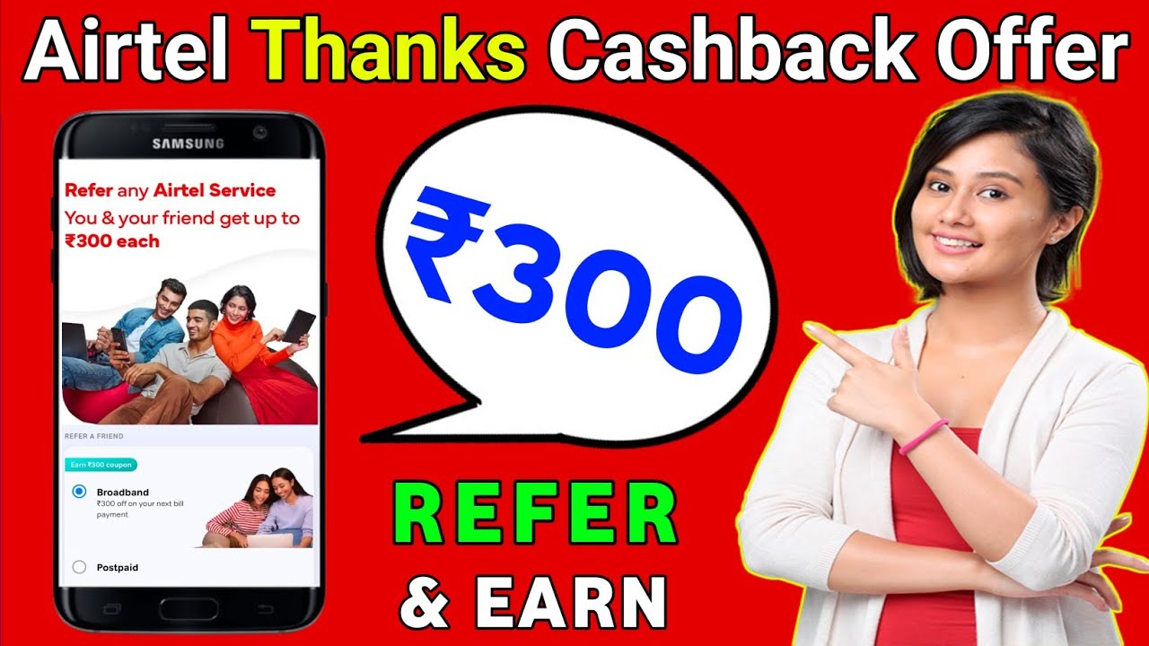 Airtel thanks App Se Refer and Earn Kaise Kare | Airtel Thanks App ...