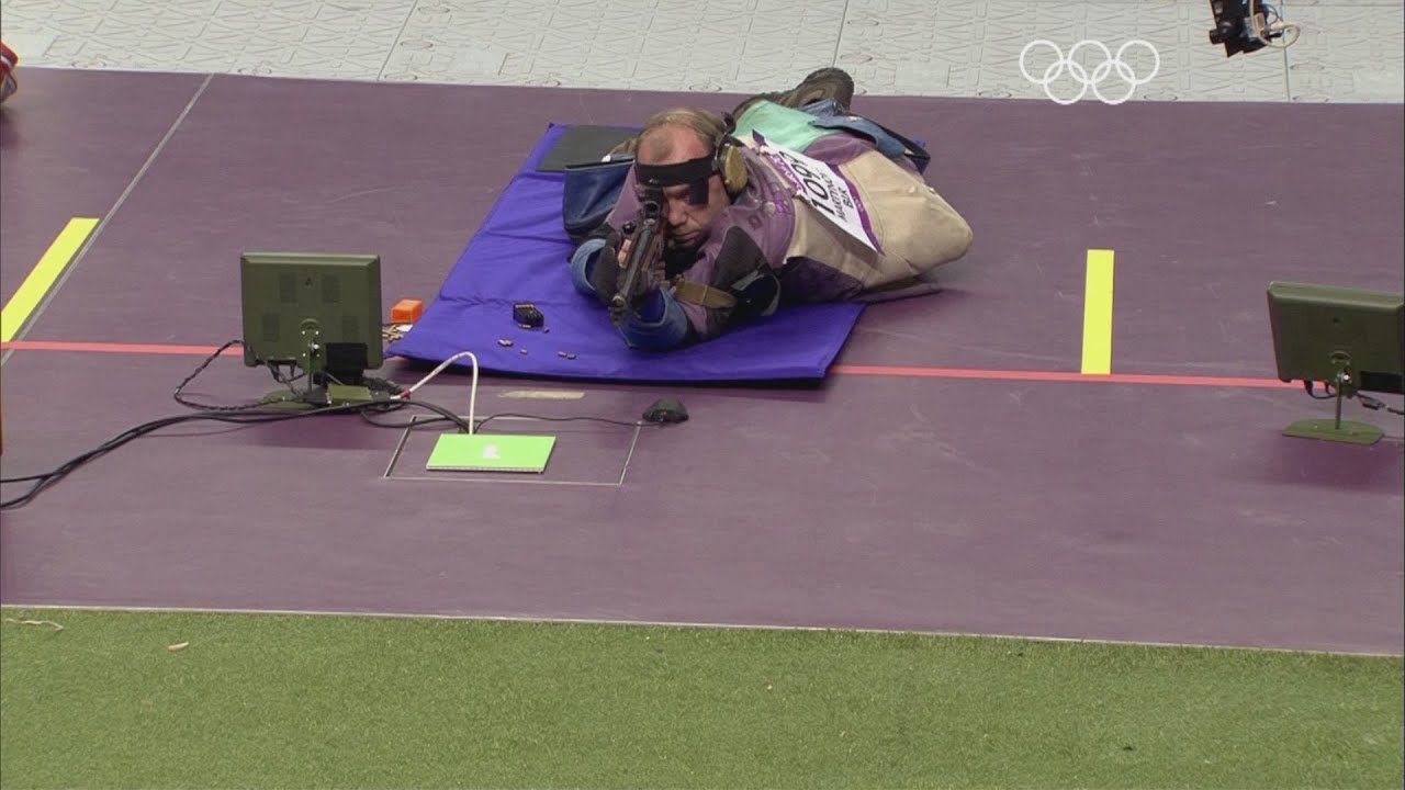 Martynov (BLR) Wins Men's 50m Rifle Prone Gold -- London 2012 Olympics ...