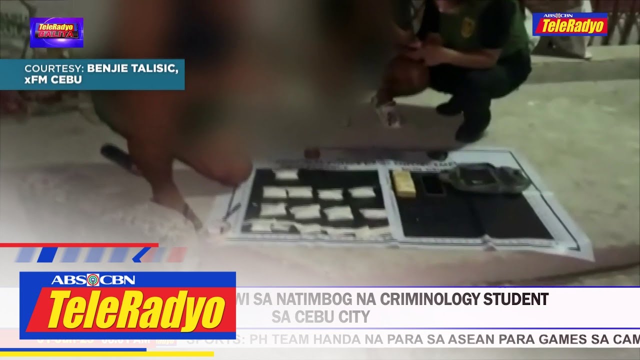 P3.4M shabu nabawi sa natimbog sa criminology student sa Cebu City ...