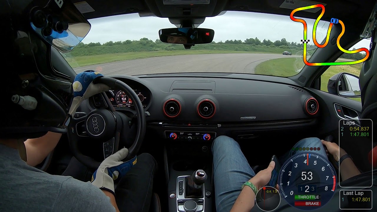 Tom O'Gorman in Audi RS3 @ Gridlife Midwest, Gingerman Raceway - June 9 ...