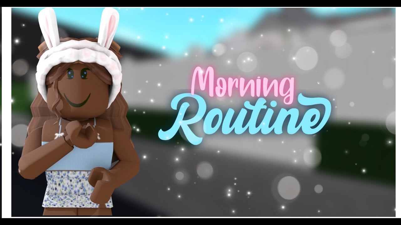 TEEN MORNING ROUTINE | ROBLOX | BLOXBURG! - YouTube