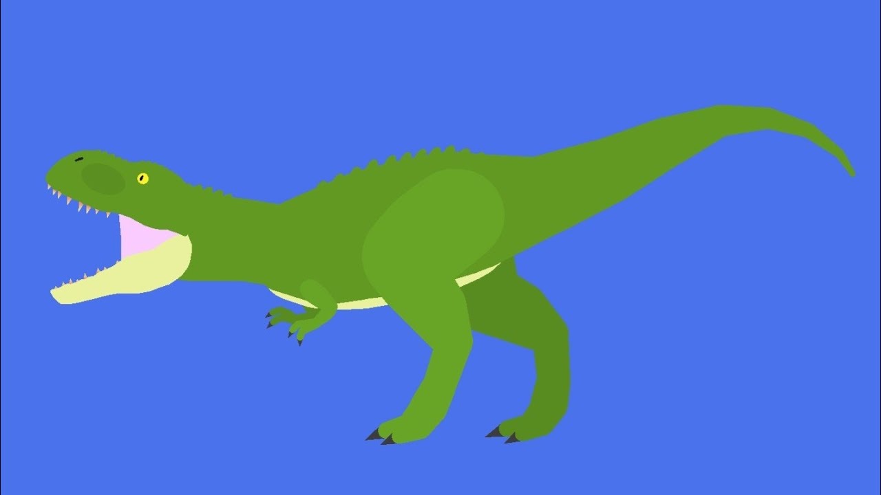 Retro Style T-Rex Showcase - Should I release it? (Stick Nodes) - YouTube