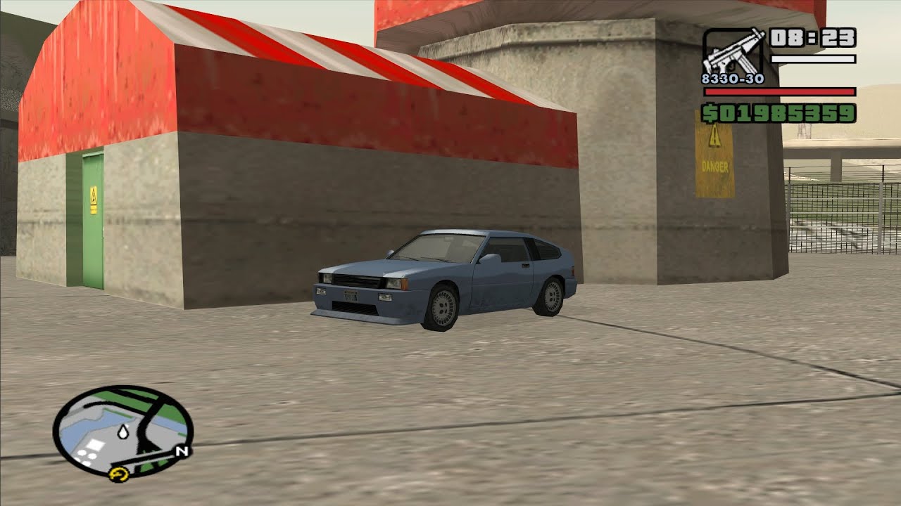 GTA San Andreas - Exports & Imports - Blista Compact official location ...