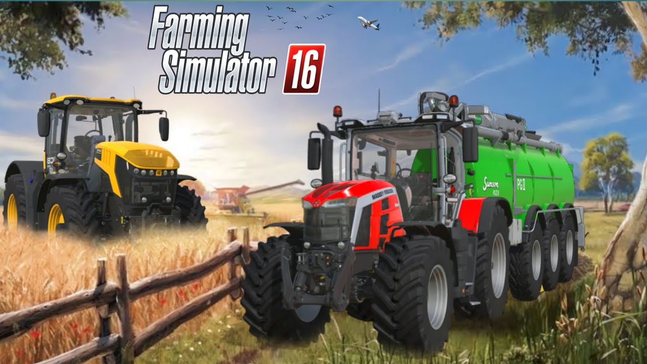 Farming Simulator 16 Unlimited Money || Wheat & Corn Harvest fs16 ...