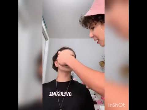 Igor Jansen maquiando Bela Fernandes