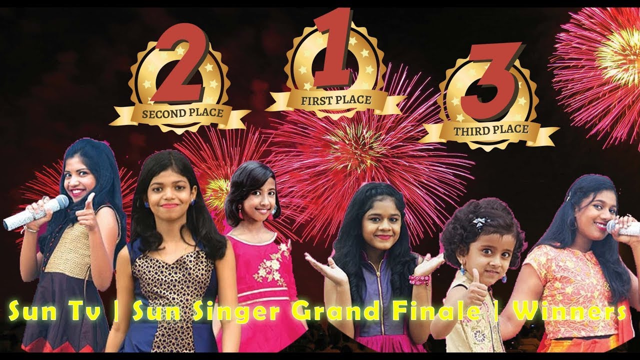 Sun Tv | Sun Singer Grand Finale | Winners 2018 - YouTube