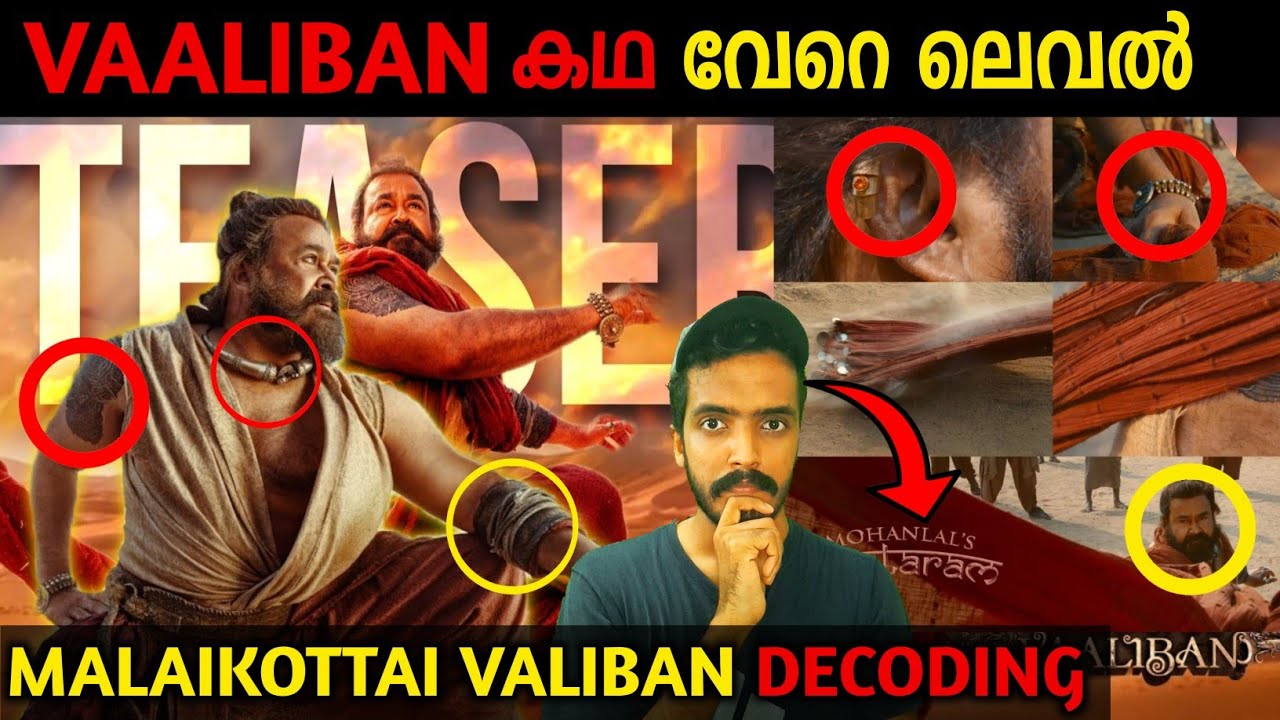 Valiban StoryLine💥 | Malaikottai Valiban Teaser Decoding Reaction - YouTube