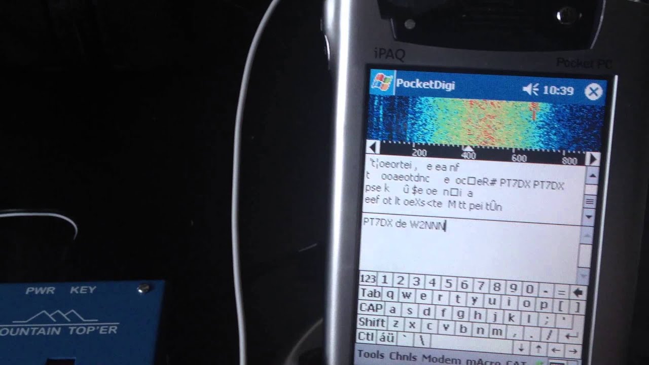 MTR The Mountain Top'er QRP - PSK31 - YouTube