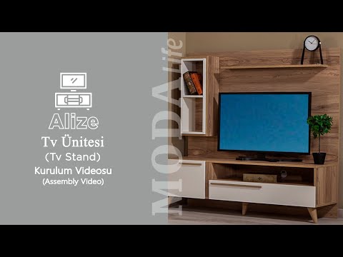 Alize Tv Ünitesi Kurulum Videosu (Alize Tv Stand Assembly)