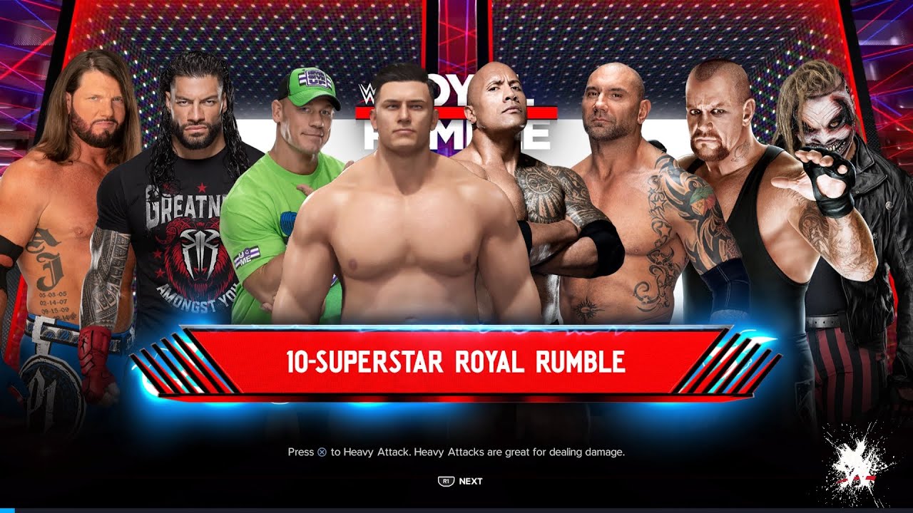 Wwe2k24 Ps4 Pro Royal Rumble full match Gameplay. - YouTube