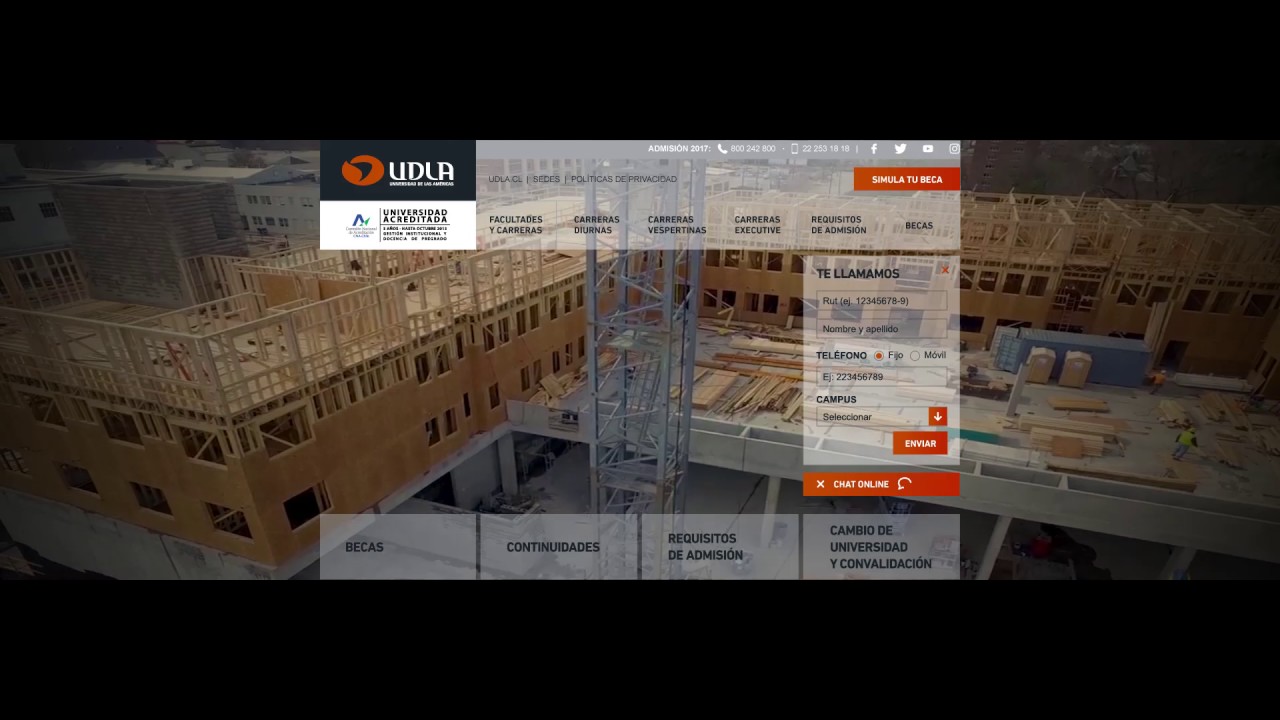 video banner Udla - YouTube