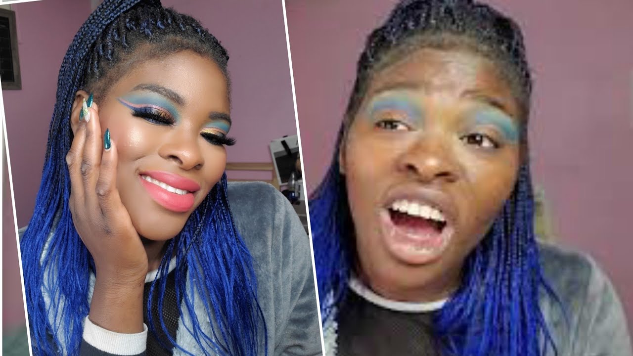 TRIPLE CUT CREASE EYE( SERVING LOOKS) YALL WELCOME - YouTube