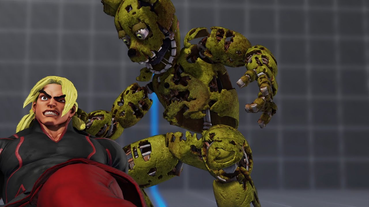 SFV [MOD] - Springtrap - Necalli Mod Showcase - YouTube