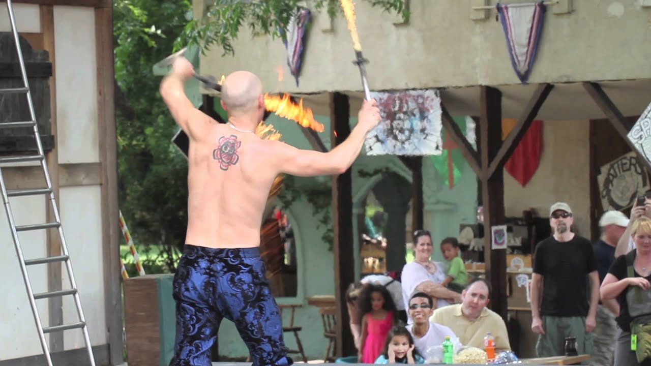 Adam Winrich: Fire Whip Show - YouTube