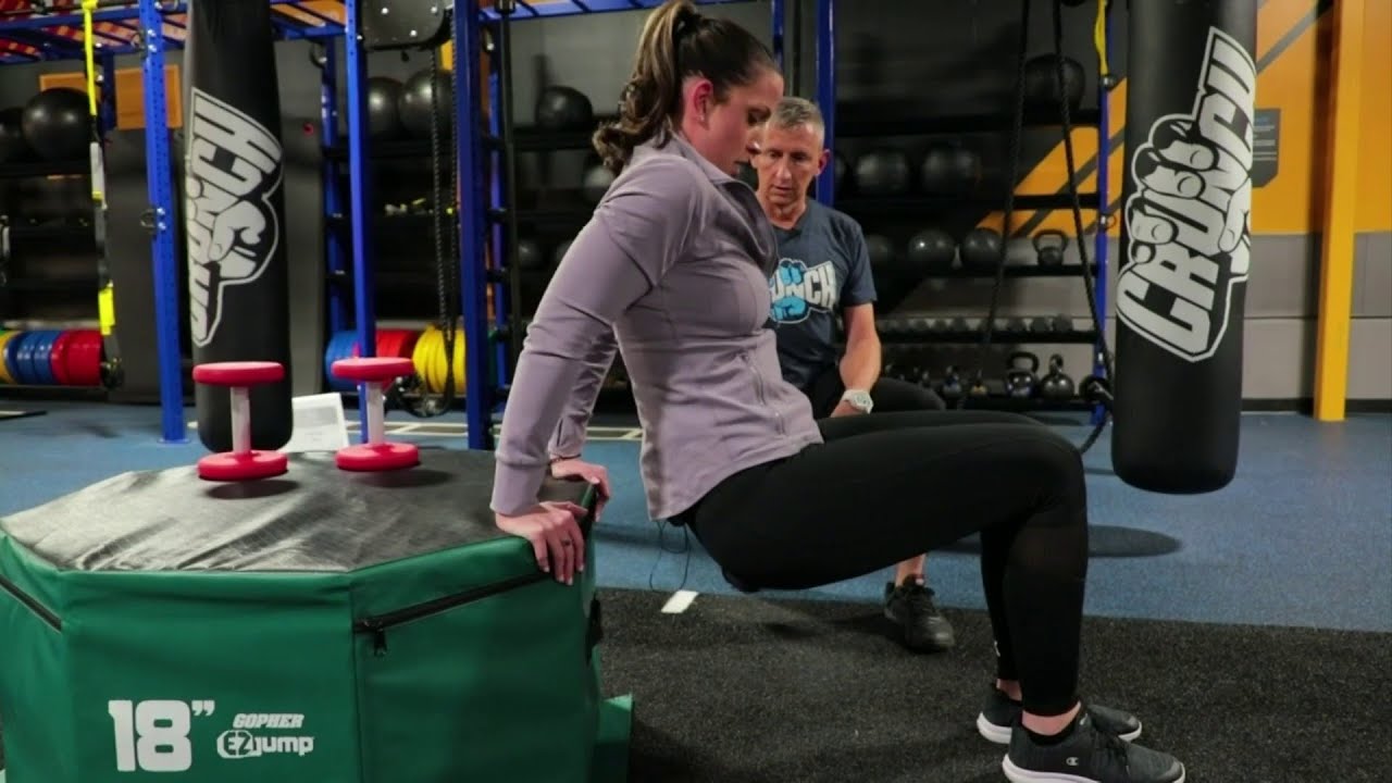 Toning Your Underarm Area With Crunch Fitness - YouTube