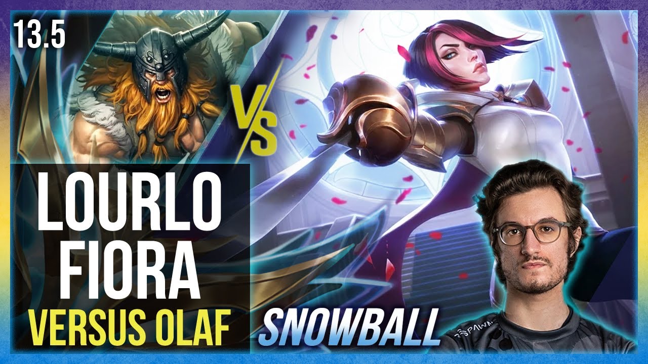 LOURLO Fiora vs Olaf - EUW Challenger - LoL Patch 13.5 - Full Build and ...
