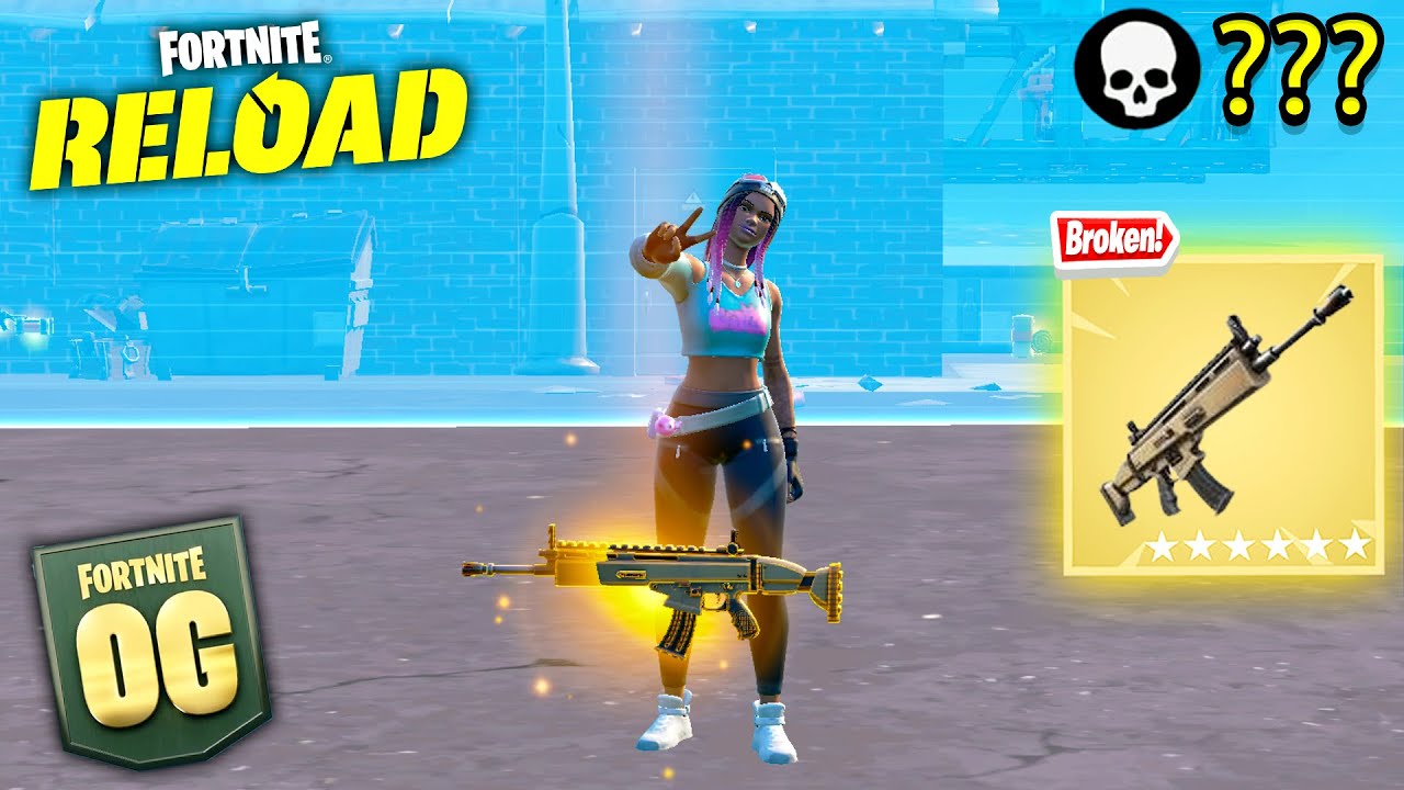 OG Fortnite Reload (Skye's Assault Rifle + Suppressed Sniper) High Kill ...