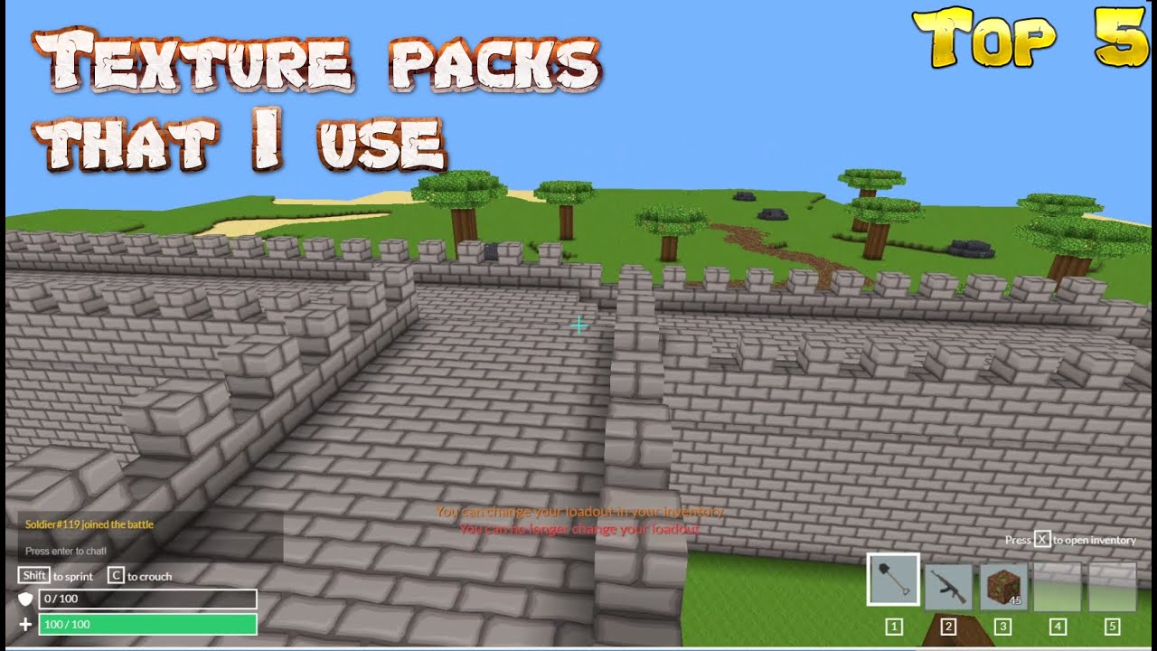 voxiom io top 5 texture packs that I use - YouTube