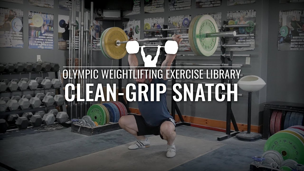 Clean-Grip Snatch | Olympic Weightlifting Exercise Library - YouTube
