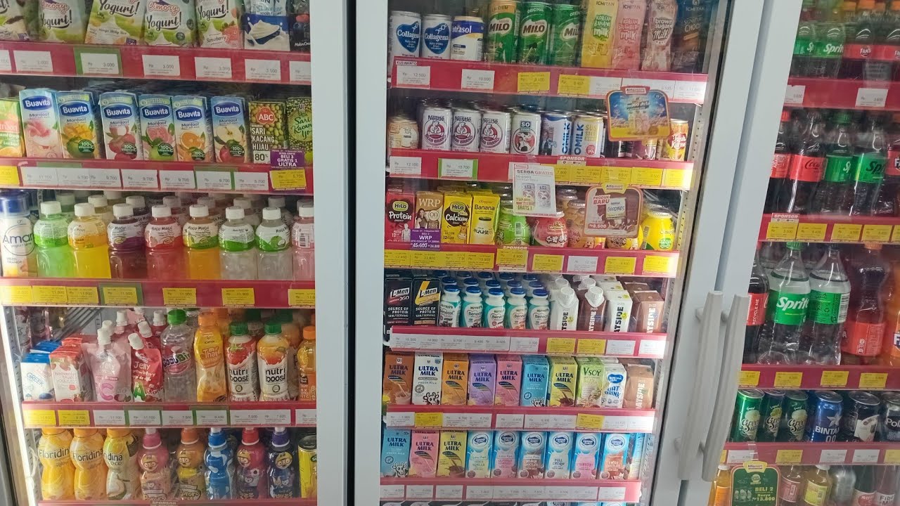 Semua MERK MINUMAN DINGIN yang ada di alfamart | BERIKUT HARGANYA ...