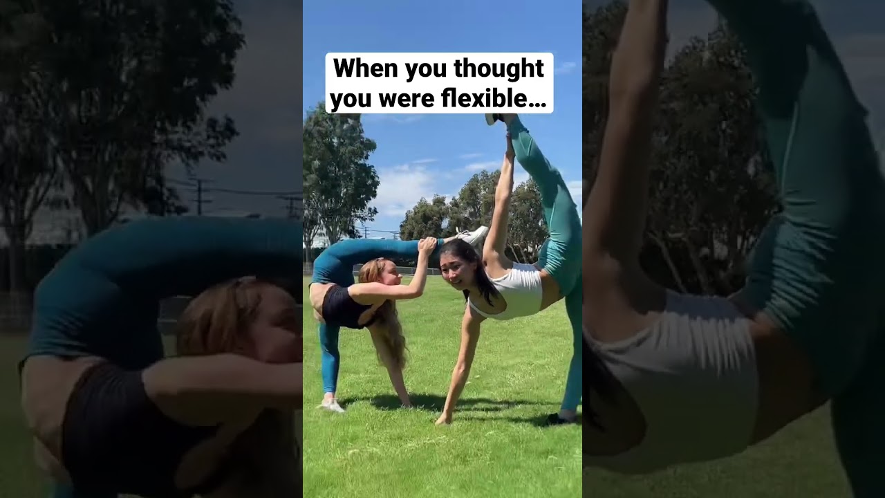 When your friend can do a 270 split!! #shorts - YouTube