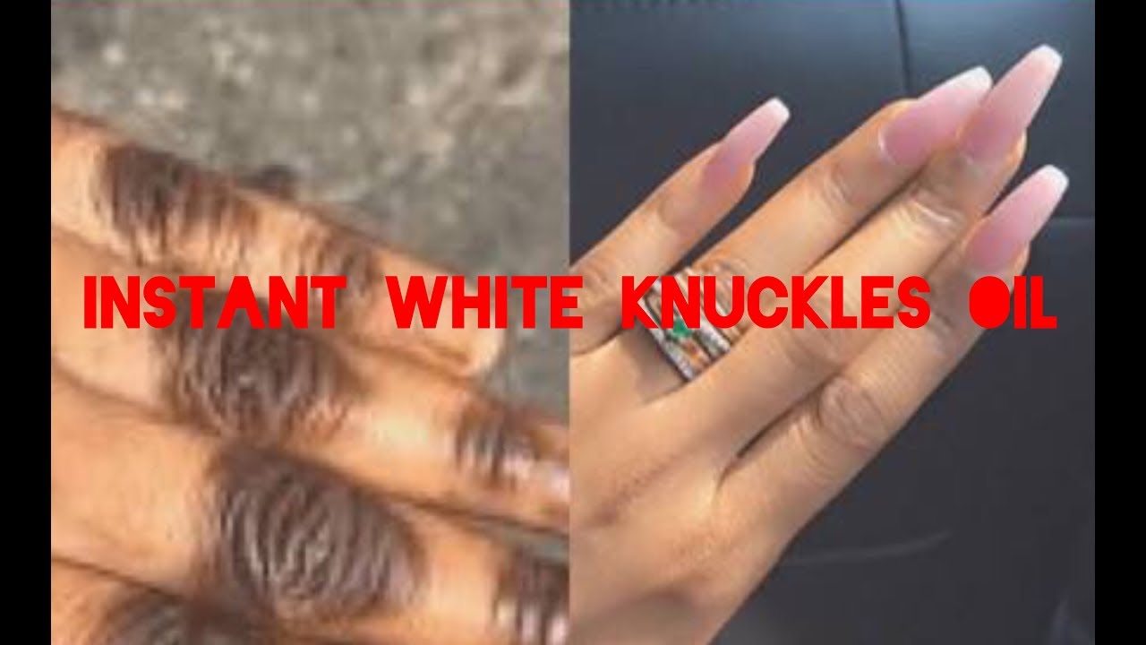 WHITENING KNUCKLES MAINTENANCE OIL - YouTube