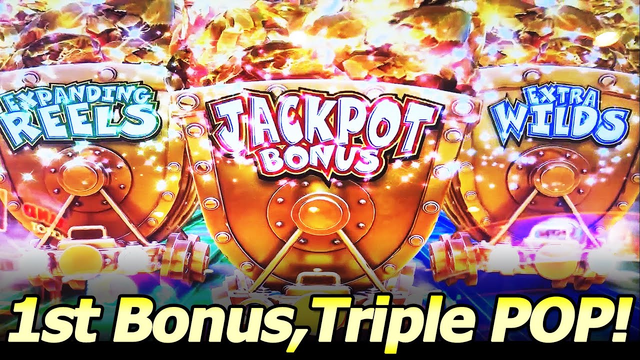 Super Burst Cartin Gold Slot - Triple Feature Popped on my 1st Attempt ...