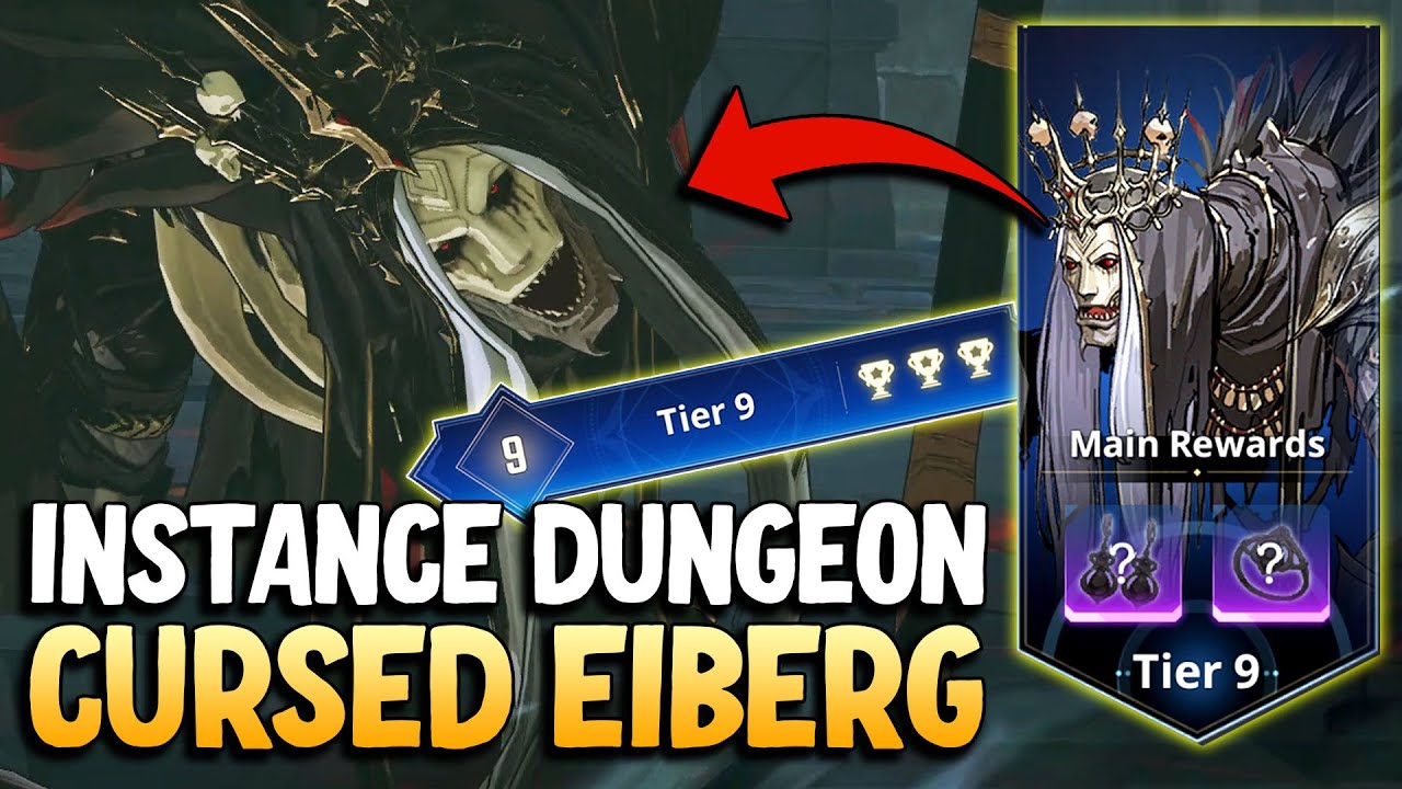 New Instance Dungeon - Cursed Giant Eiberg - Tier 9 | EZ 3 Stars | Solo ...