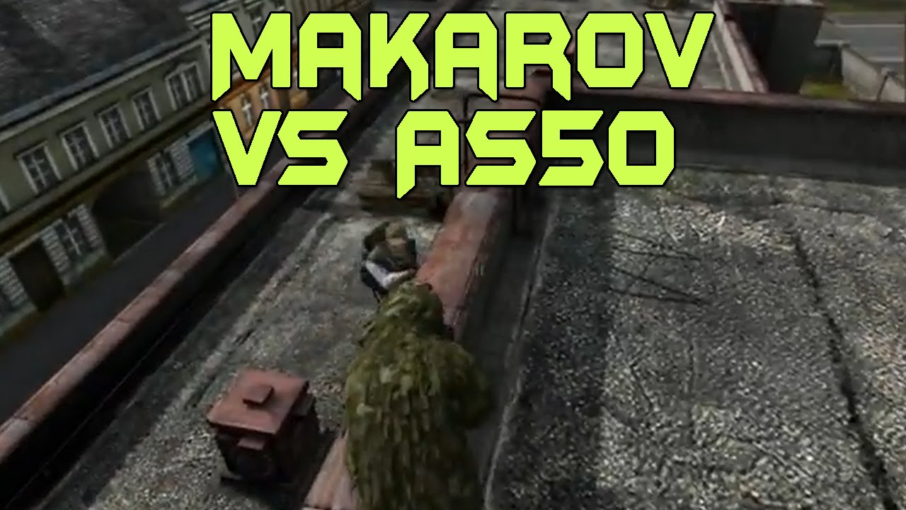 DayZ - Makarov vs AS50 - YouTube
