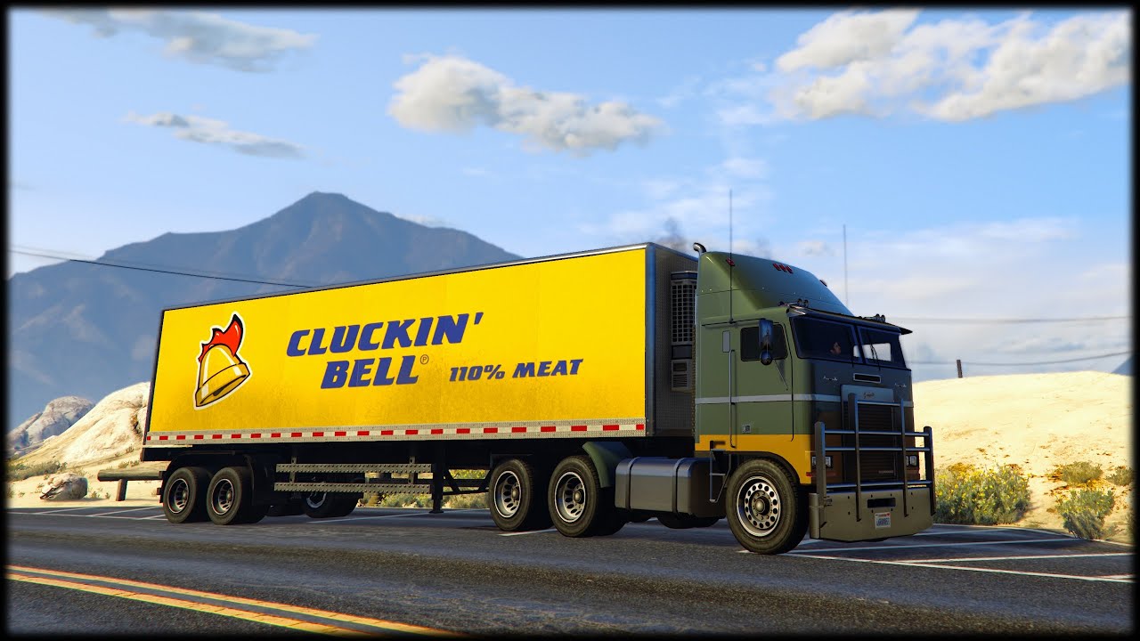 GTA V - 18-Wheeler Gameplay [4K] - YouTube