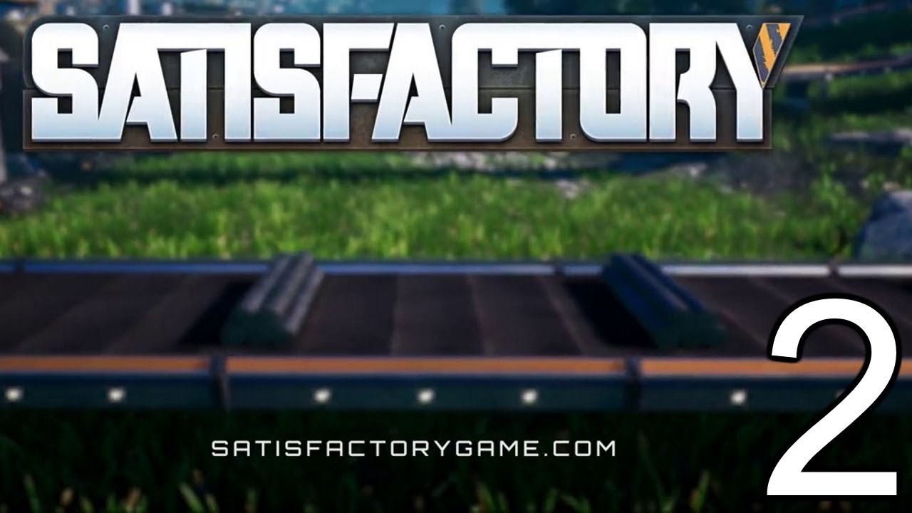 Satisfactory 2 | Getting limestone for concrete - YouTube