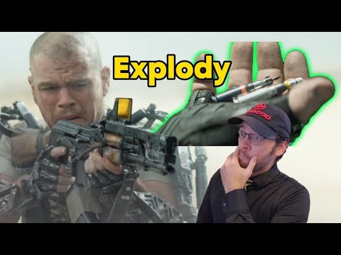 Elysium Guns: Explosive Airburst AKM Realistic? #cyberpunk #scifi - YouTube