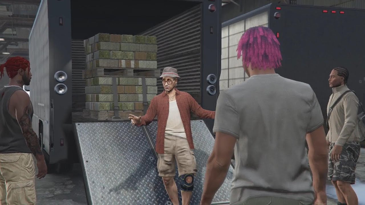 GTA ONLINE TREVOR WEED!!! MISSION? - YouTube