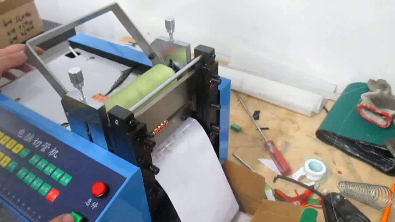 Braided copper strip cutting machine, copper braided tape cutting ...