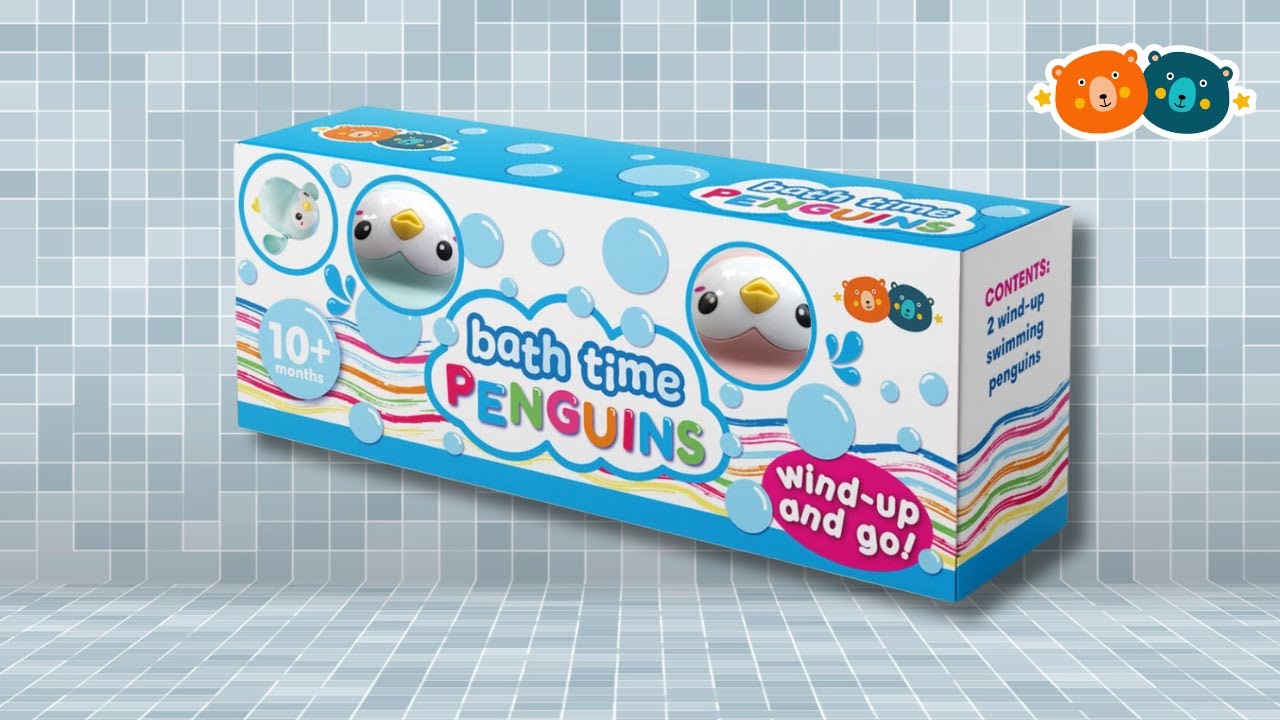 Buddy & Barney | Bath Time Penguins - YouTube