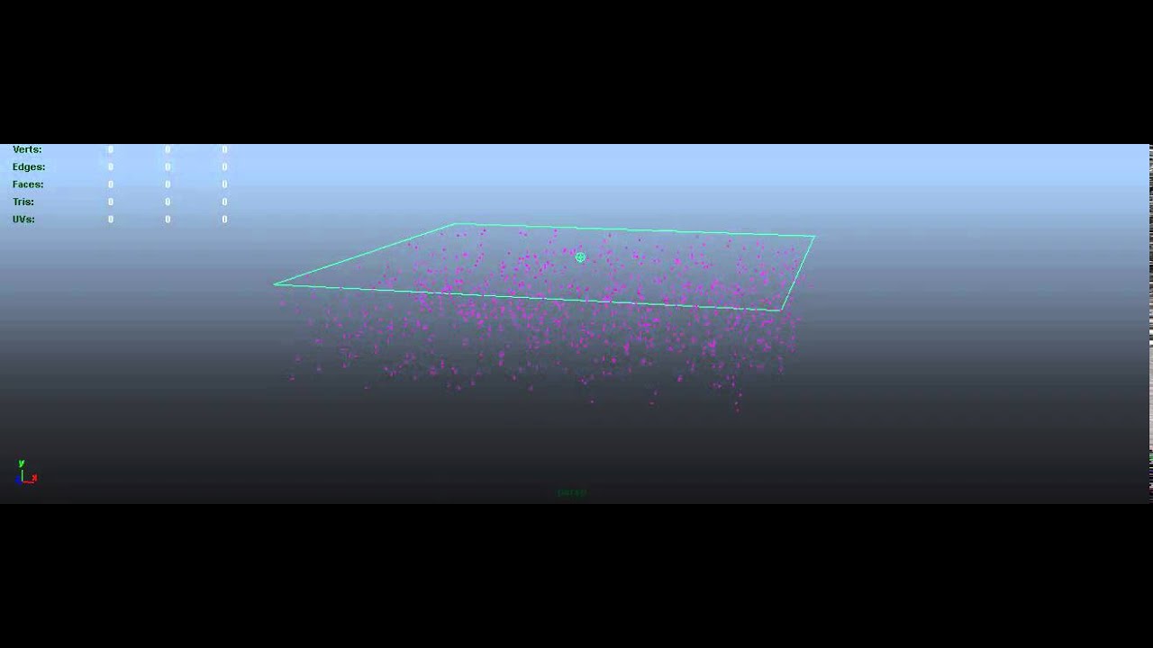 snow simulation - YouTube