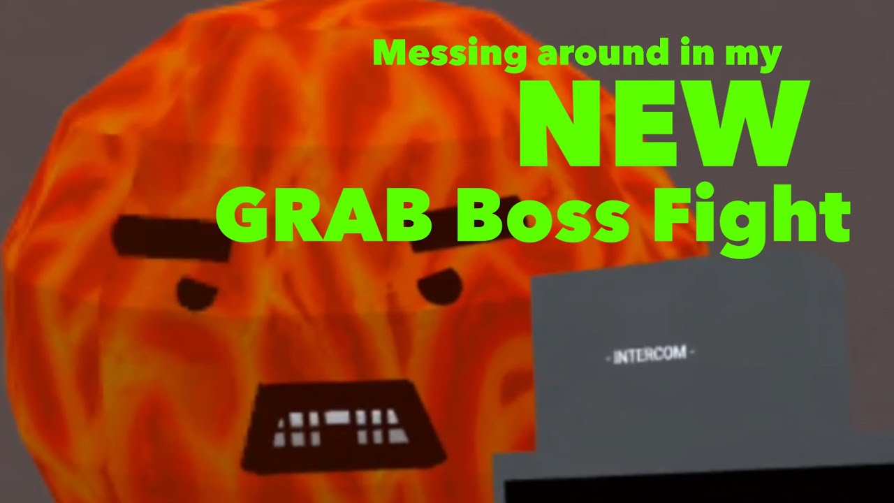 Messing around in my NEW GRAB VR boss fight (w. friends) - YouTube