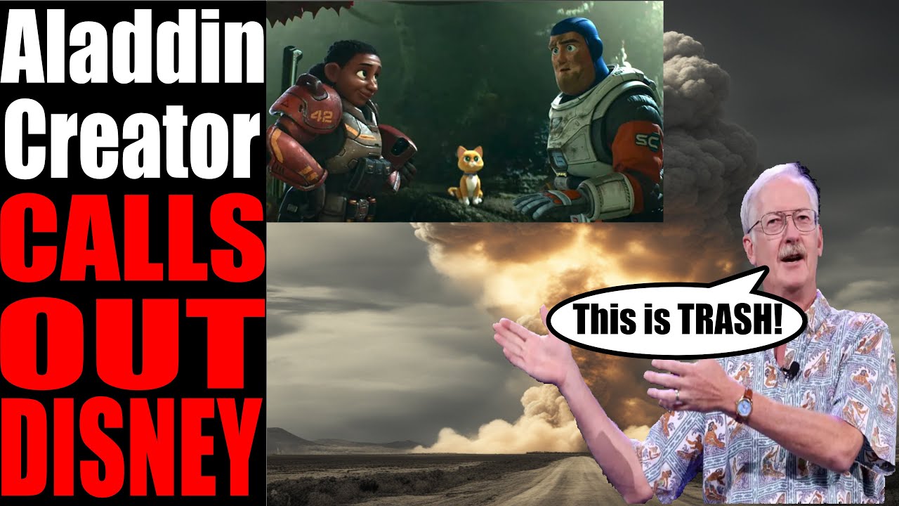 Aladdin Creator and Director CALLS OUT W0KE Propaganda in Modern Disney ...