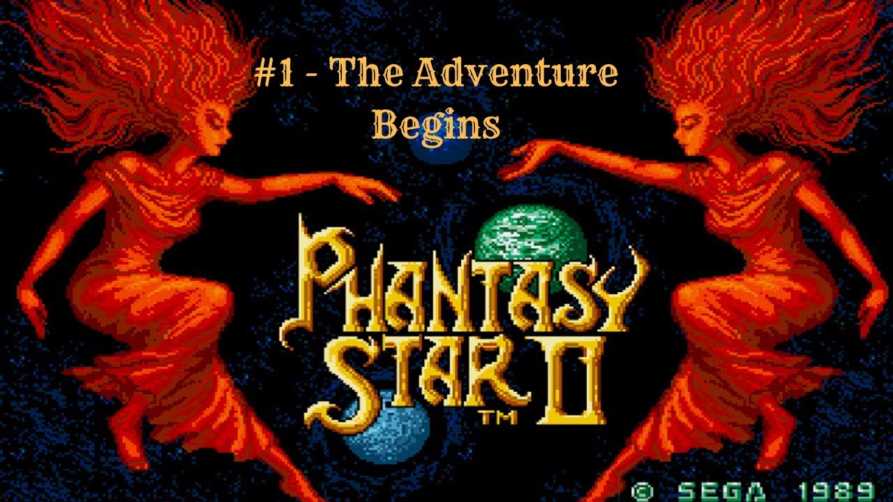 Phantasy Star 2 - Walkthrough Part 1 - The Adventure Begins - YouTube