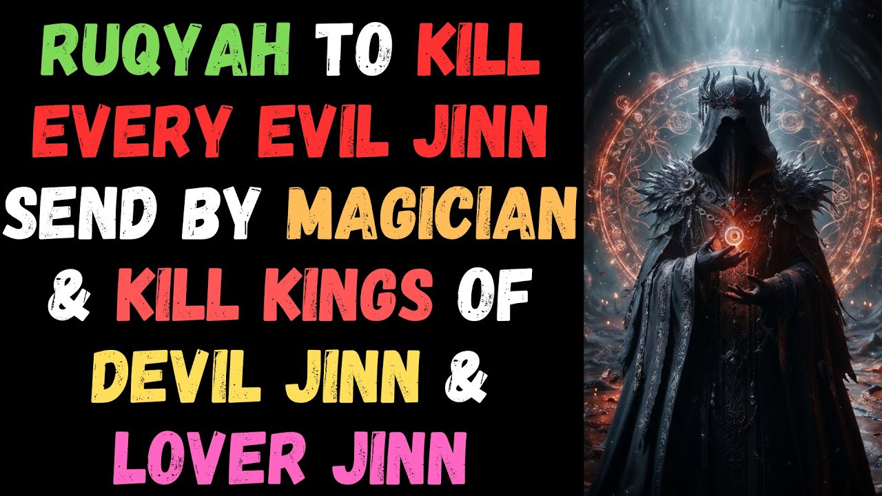 RUQYAH to Kill Every Evil Jinn Send By Magician & Kill Kings of Devil ...