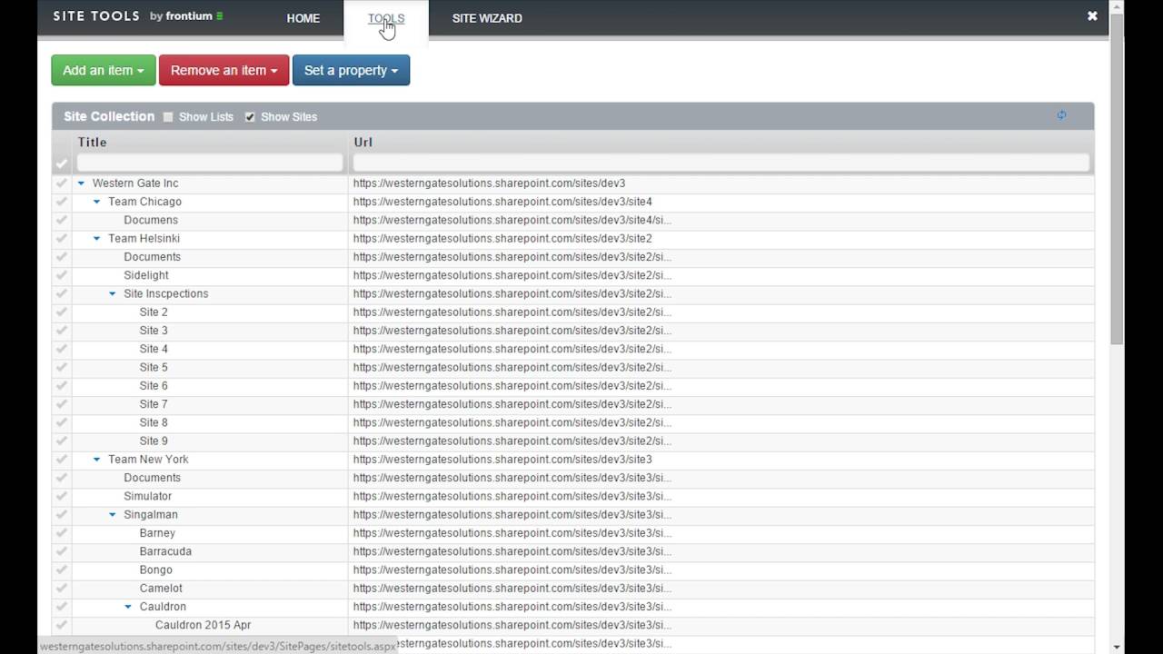 Site Tools Intro - YouTube