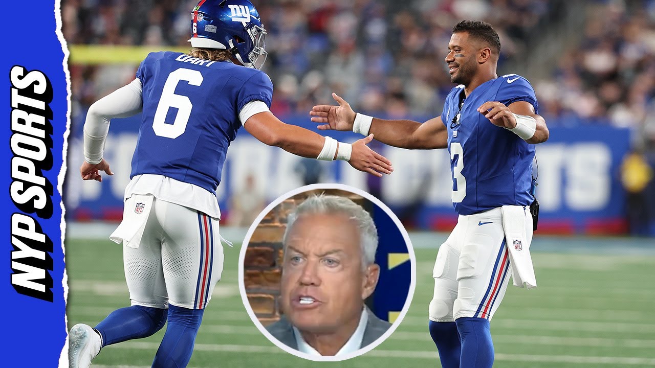 Giants have to switch to Jaxson Dart, Rex Ryan says: ‘Russell Wilson ...