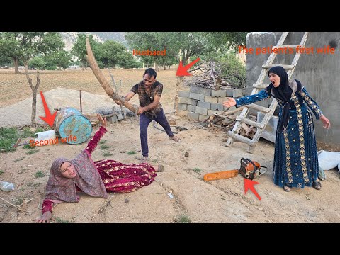 Husband's support for the sick first lady and conflict with the second lady......