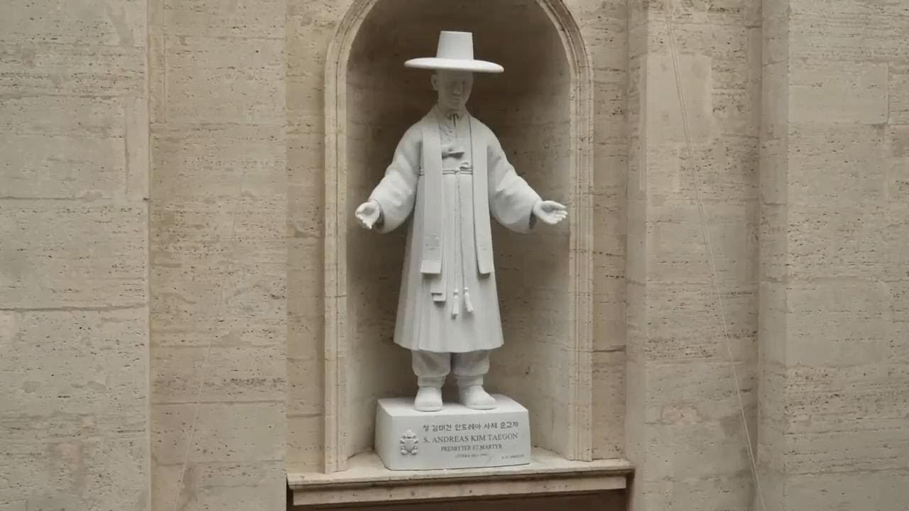 Special mass as statue of first Korean saint is unveiled at Vatican ...