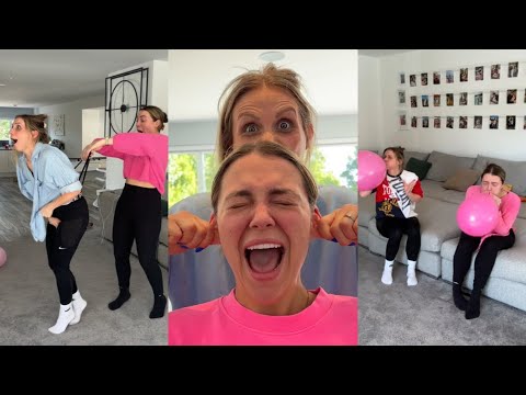 Who has a better blow with forfeits 😂 (girl vs girl) - YouTube