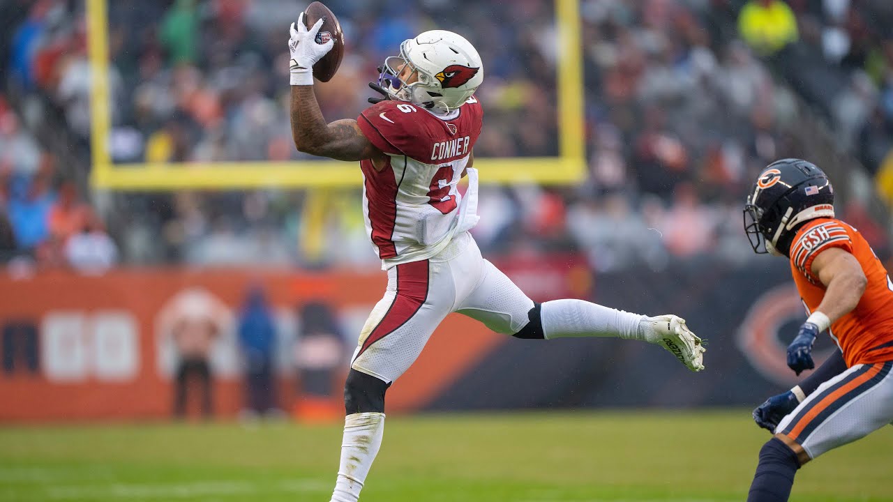 James Conner INSANE One-Handed TD Grab - YouTube